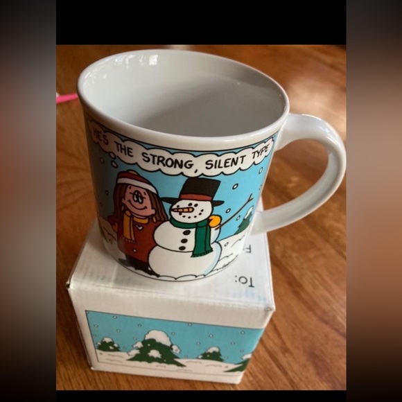 Dining | Vintage Cathy Comic Strip Mug With Box | Poshmark